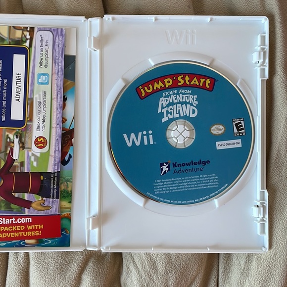 Wii | Video Games & Consoles | Jump Start Escape From Adventure Island ...